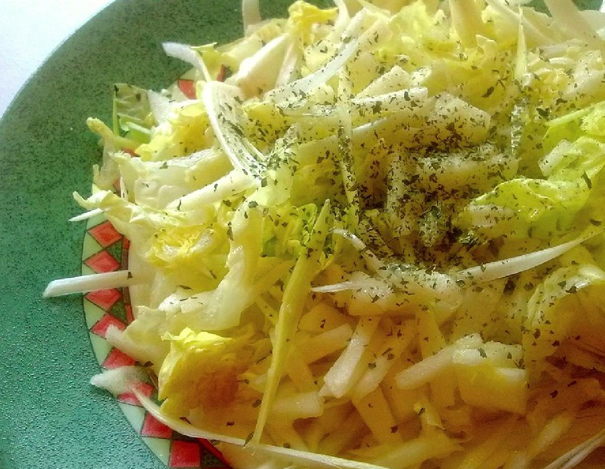 Ensalada de col con piña ananá abacaxi - Recetas saludables