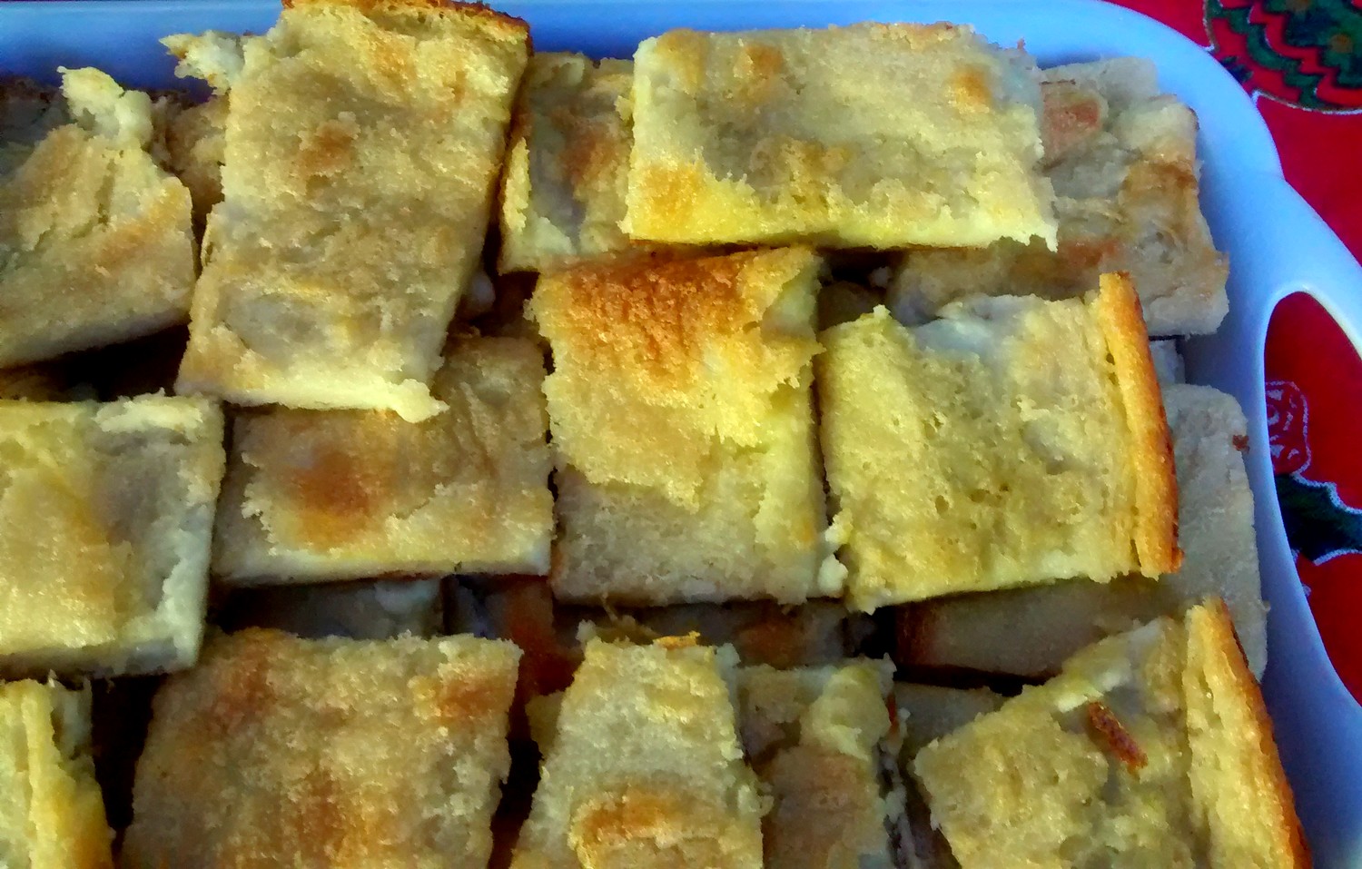 Fainá de queso parmesano y queso crema - Recetas saludables